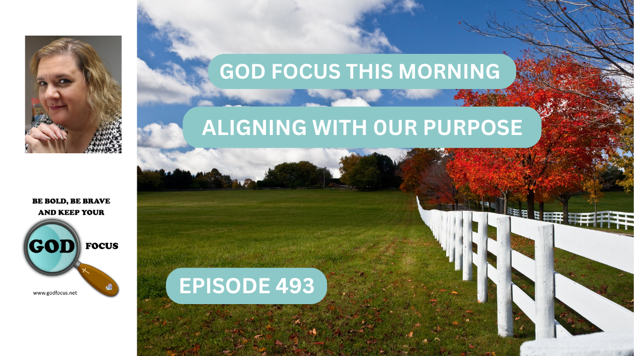 GOD FOCUS THIS MORNING EP493 ALIGNING WITH OUR PURPOSE – GOD FOCUS ...